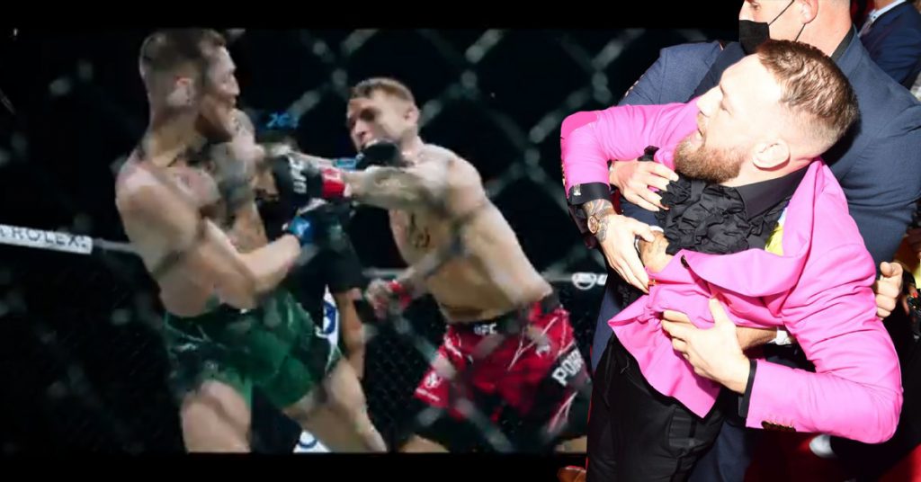 McGregor Angry At UFC Over Promoting Poirier With Clips Of Him Getting Hit