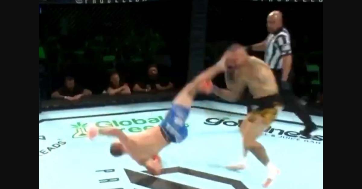 Former UFC Star Falls Victim To Rolling Thunder Kick