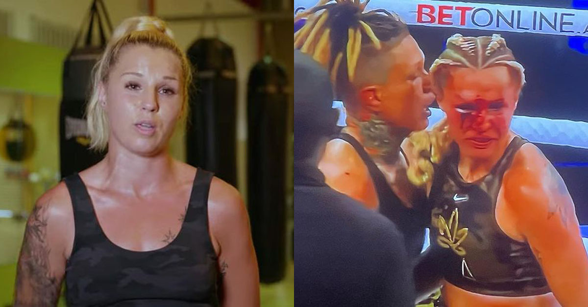 Britain Hart Suffers Devastating Cuts and Loses Title Fight at ...