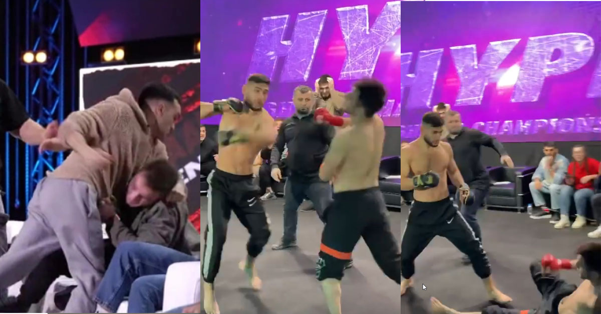 MMA Press conference descends into chaos