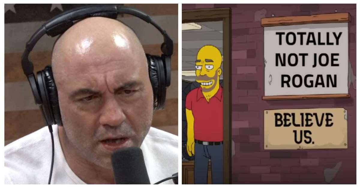 The Simpsons Called Out for Joe Rogan skit by Andrew Schulz