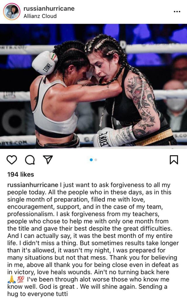 (Video) Female boxer slammed for headbutting opponent