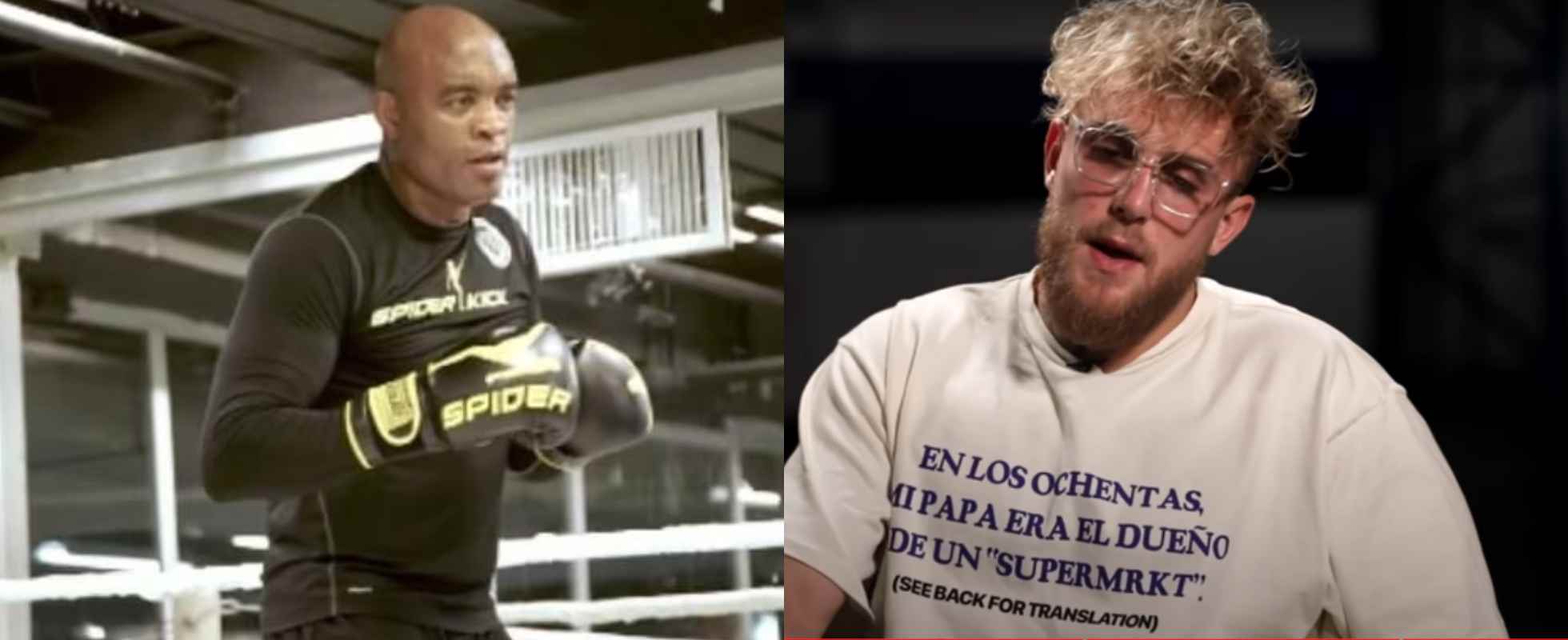 Jake Paul targeting Anderson Silva boxing main event in October