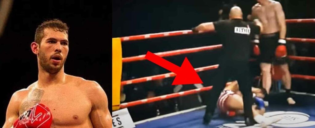 (Video) When Andrew Tate got blasted and knocked out in a kickboxing match