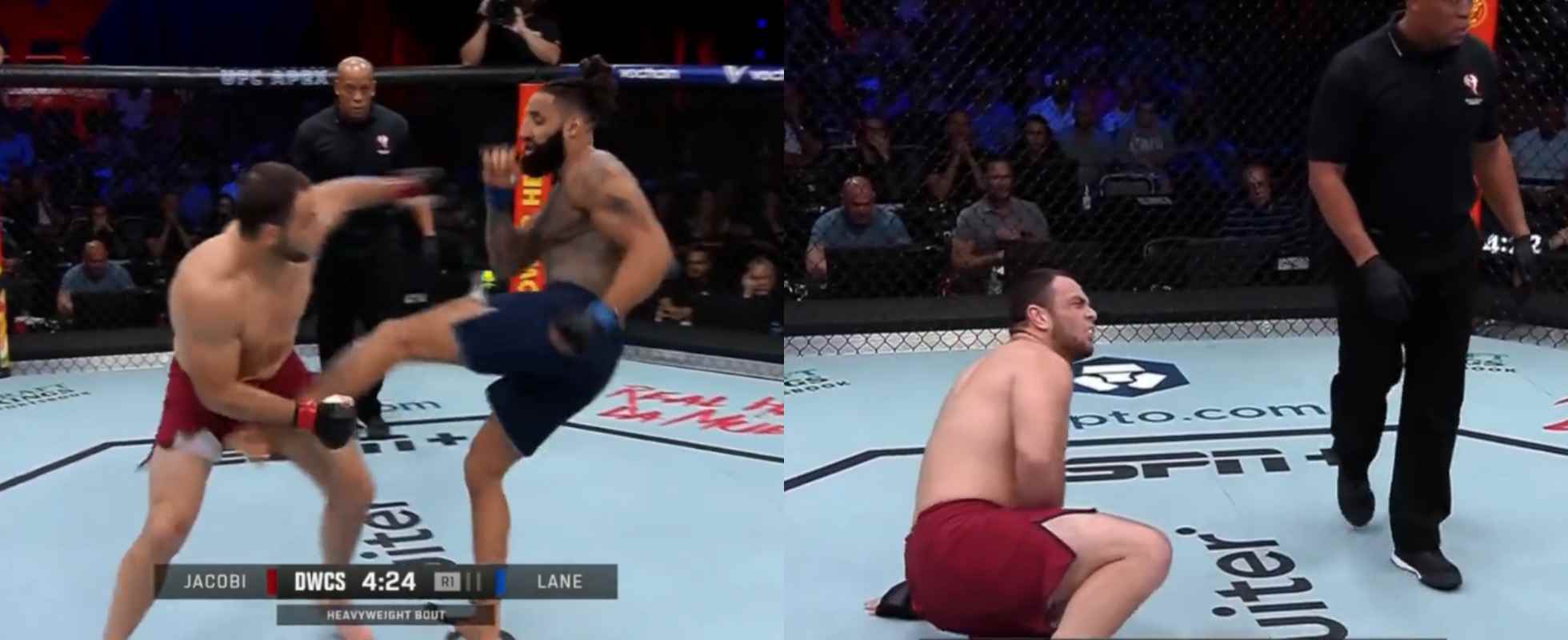 Dana White refutes claims that he was laughing through a groin kick at DWCS