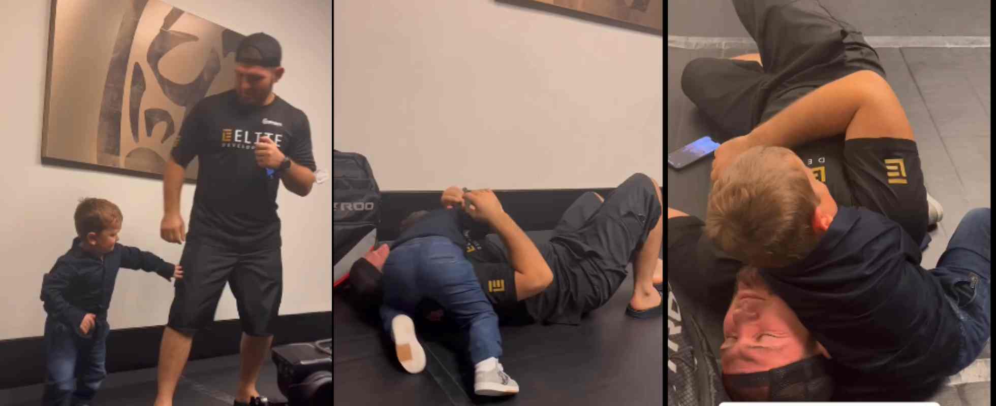 (Video) Khabib humbles Hasbulla