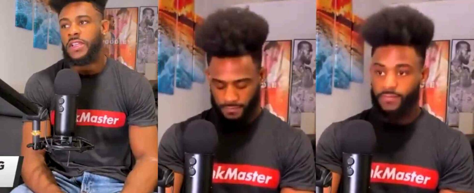 (Video) Aljamain Sterling figures out his fly is unzipped midway ...