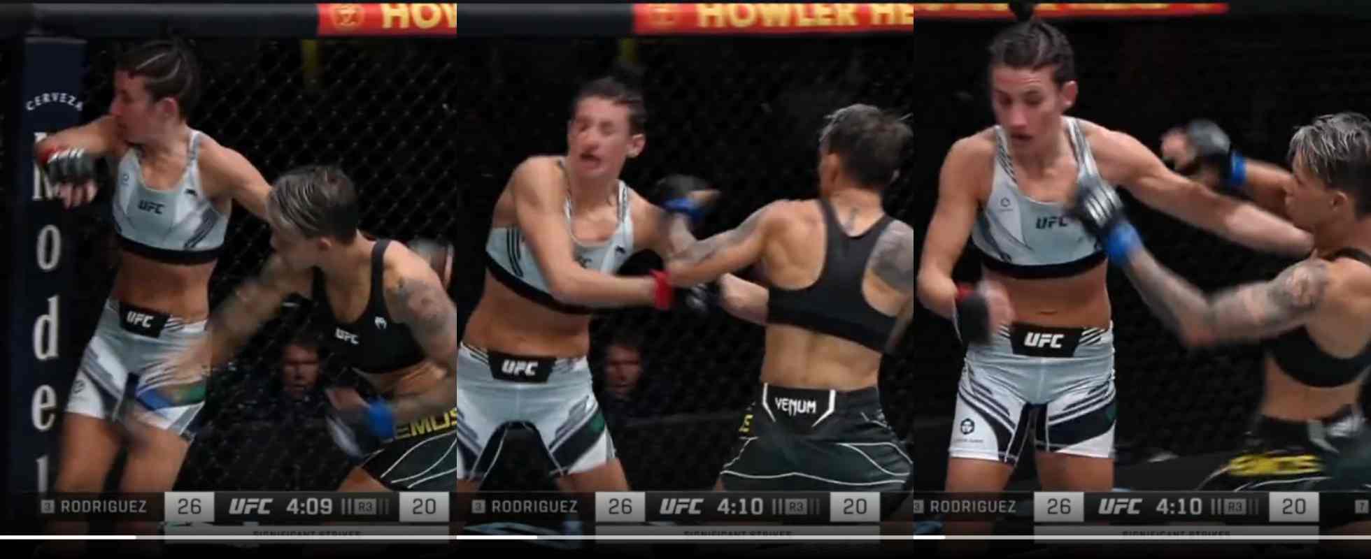 Marina Rodriguez blames early stoppage for UFC on ESPN loss against ...