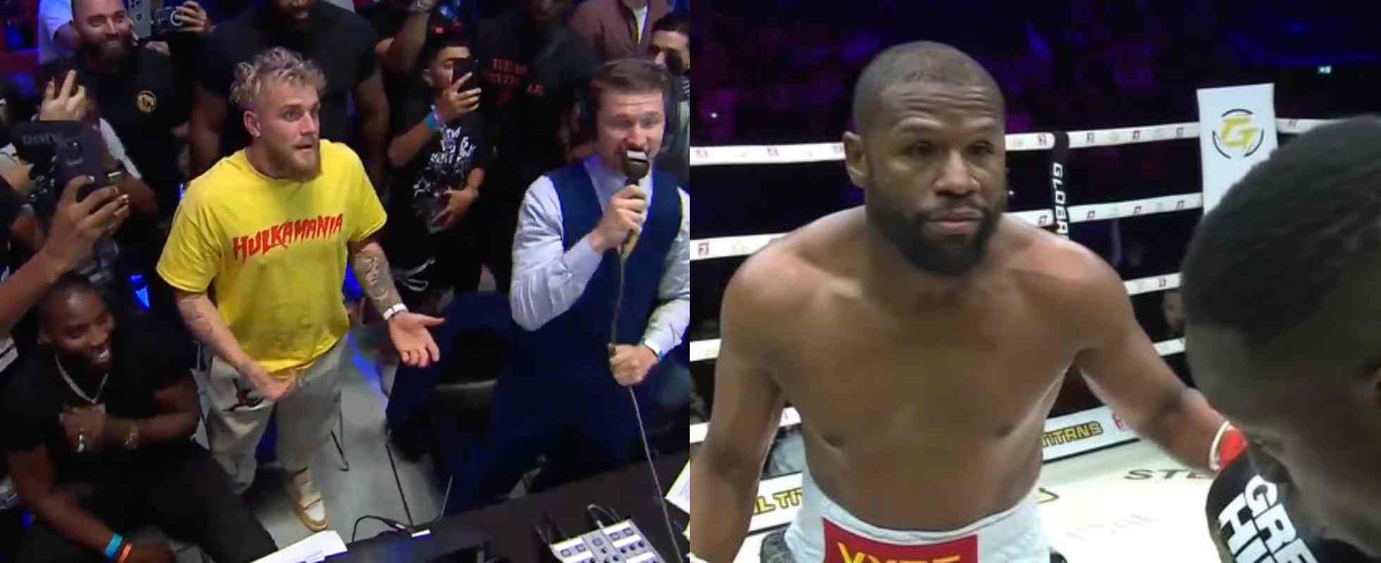 Jake Paul accuses Floyd Mayweather of 'ruining the sport' after ...