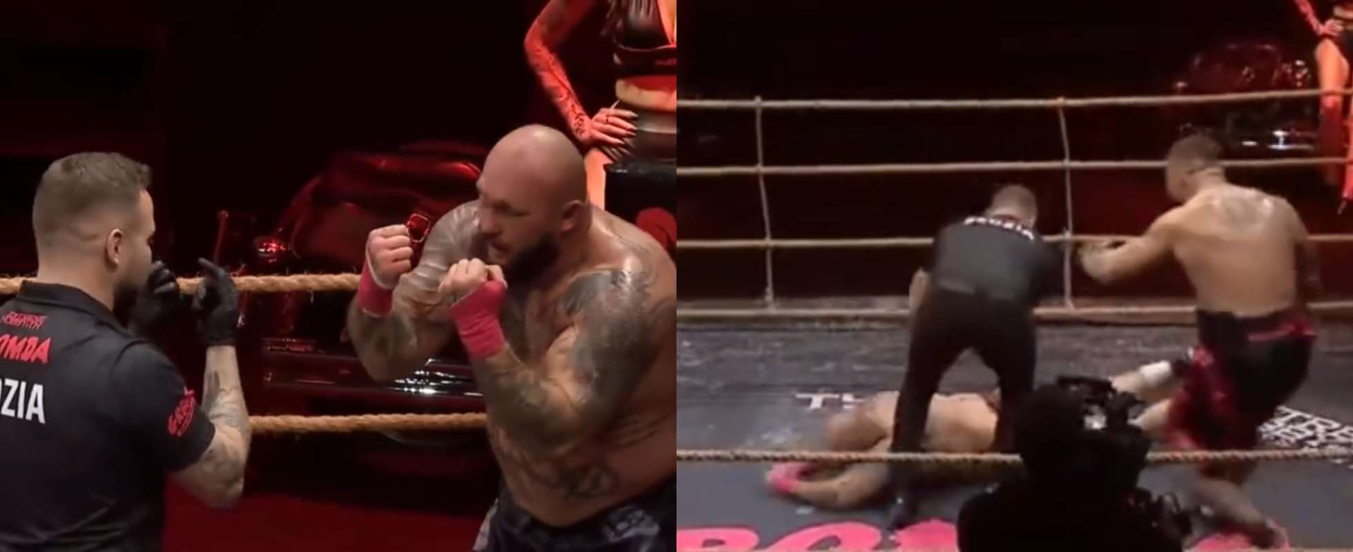 (Video) Bare knuckle boxer faints in the ring during count down, face ...