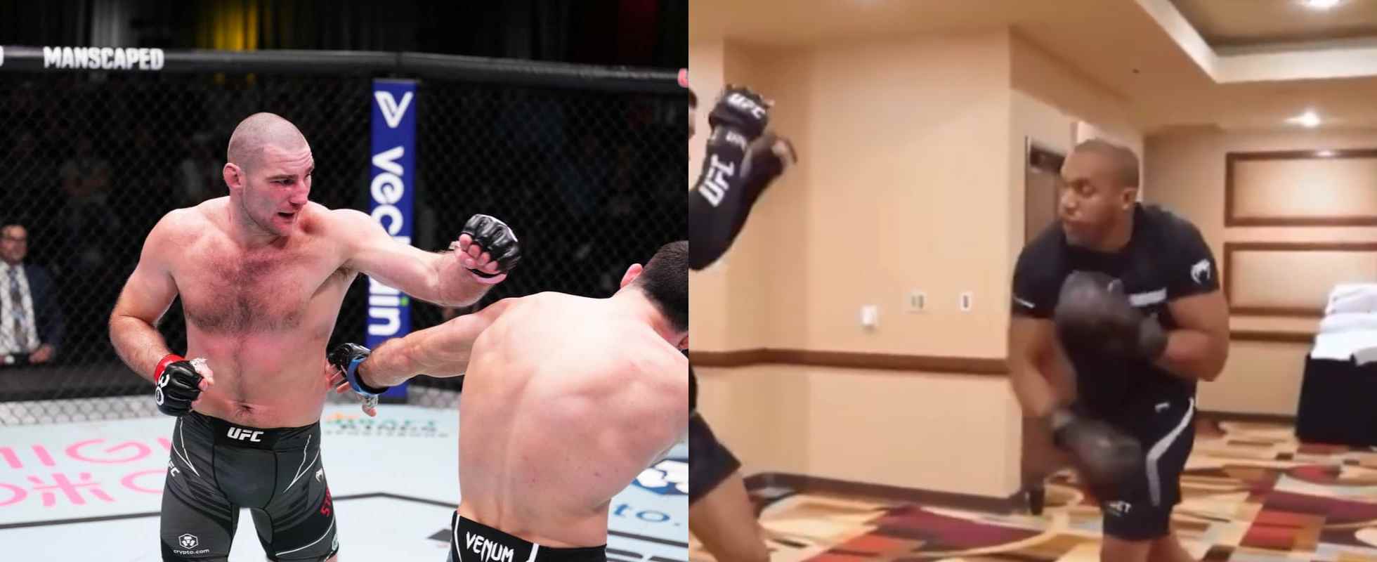 (Video) Cyril Gane delivers funny impression of Sean Strickland's UFC style