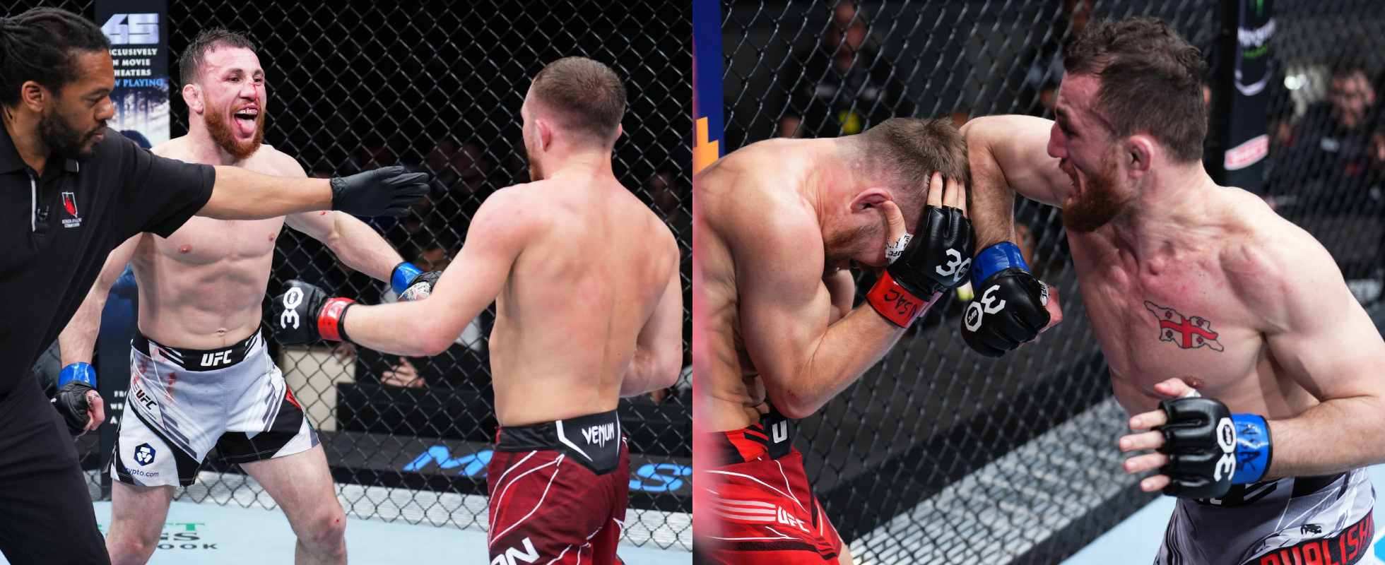 UFC Vegas: Dvalishvili dominates Yan, sets record for attempted ...