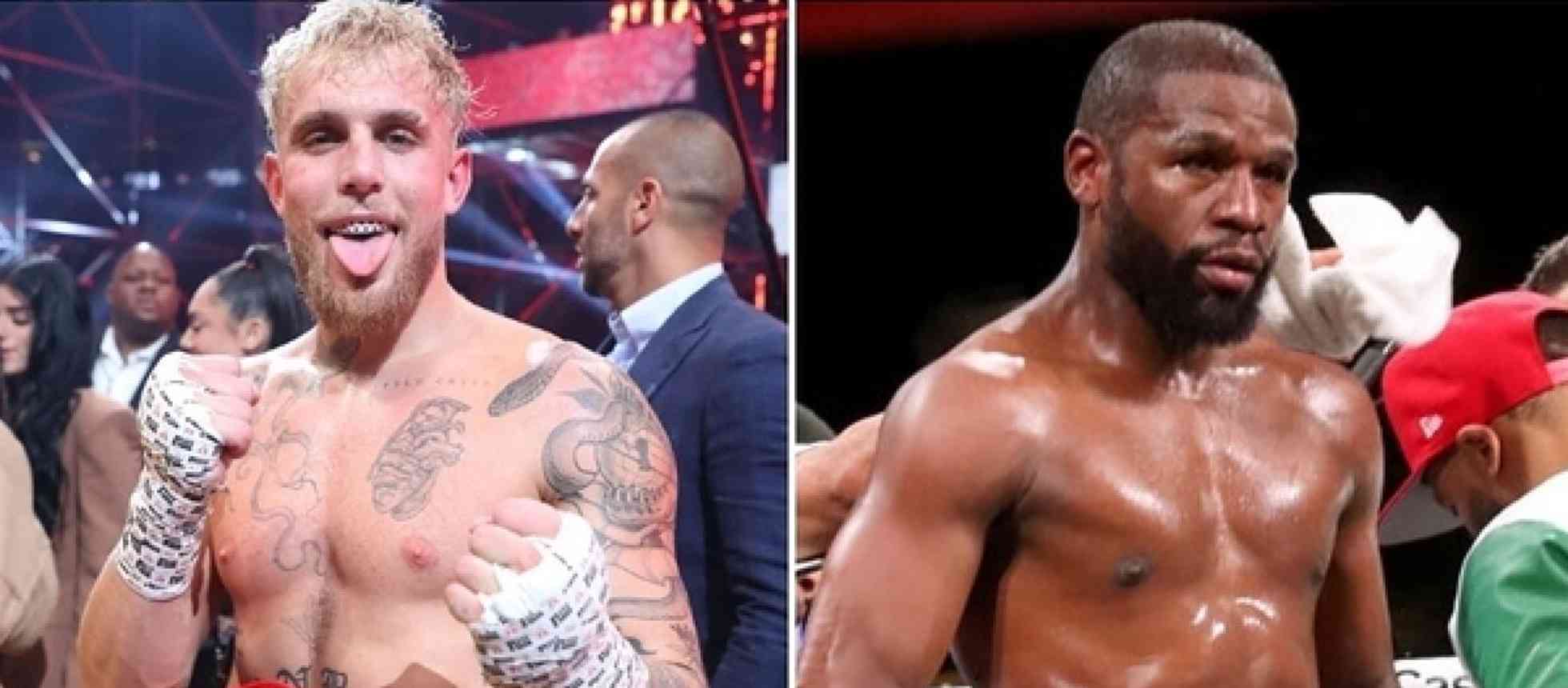 (Video) Jake Paul admits Floyd Mayweather encounter was STAGED