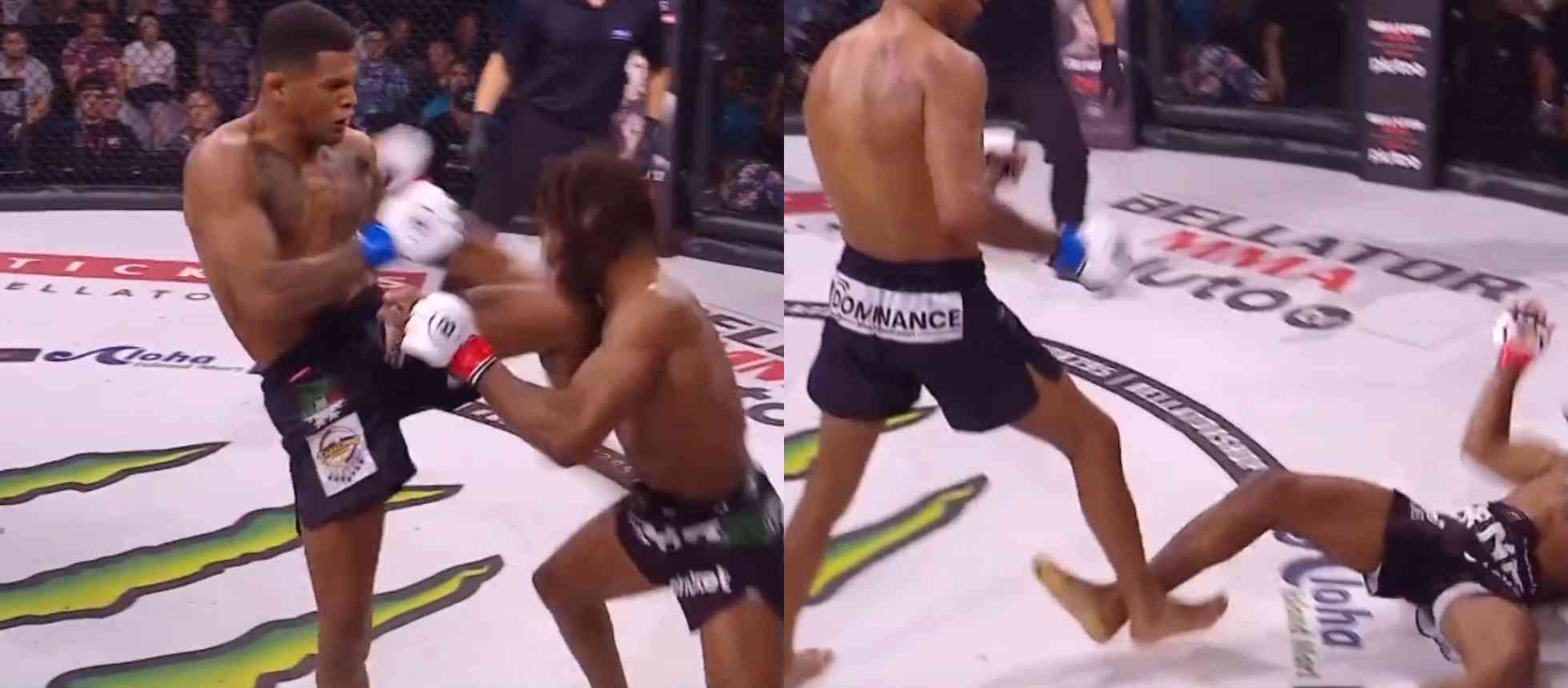 (Video) Patchy Mix finishes Raufeon Stots with epic knee KO