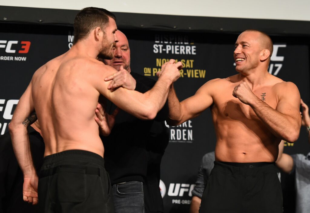 Georges St-Pierre Through the years