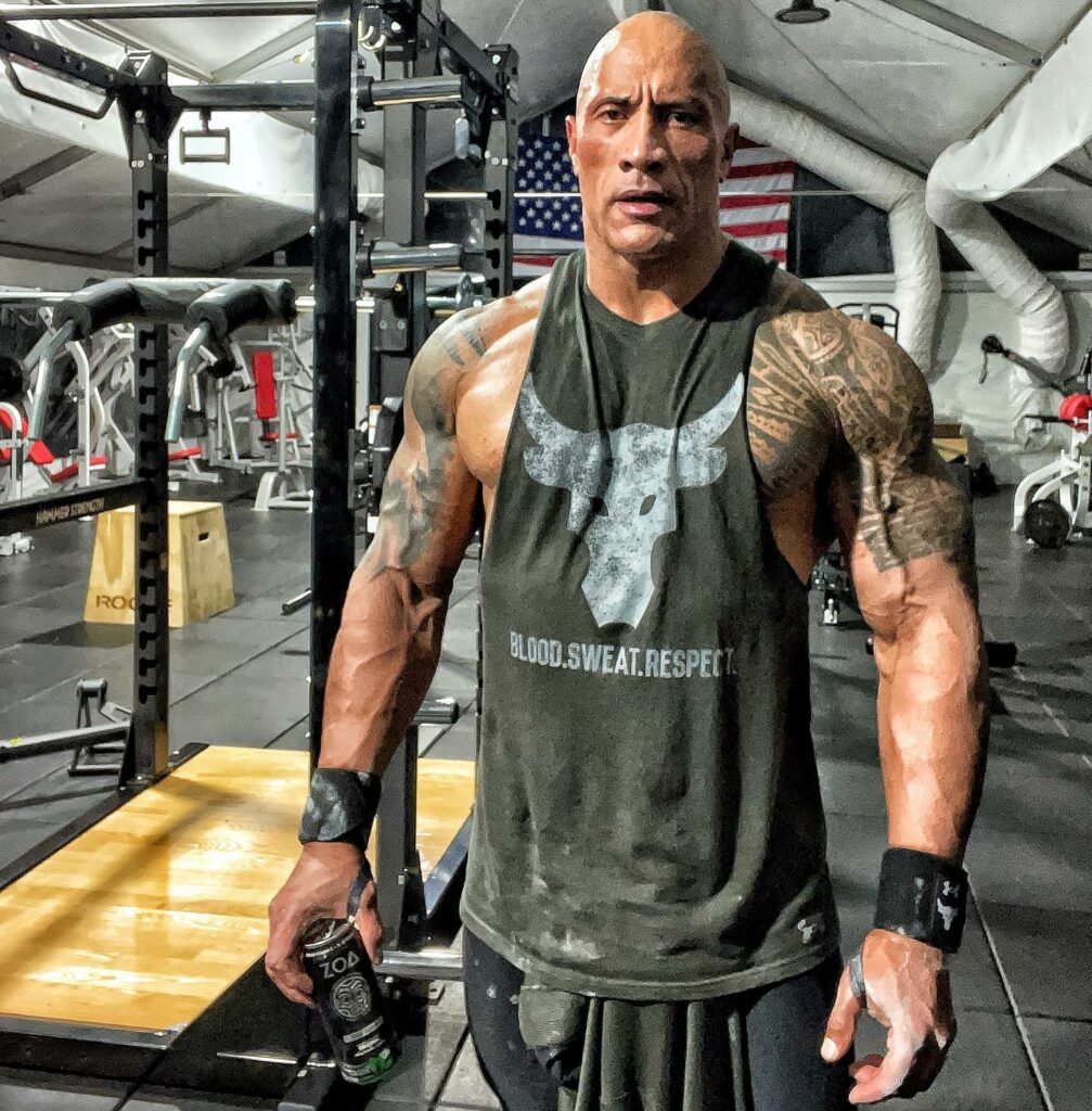 Dwayne Johnson Through the Years