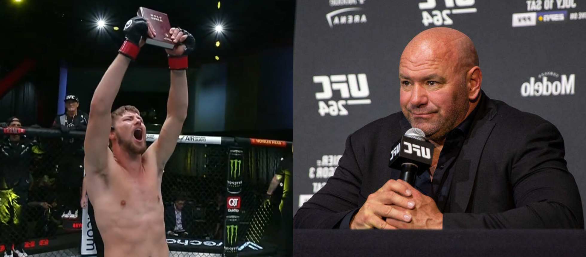 Dana White contradicts himself, didn't mind Bryce Mitchell bringing a ...