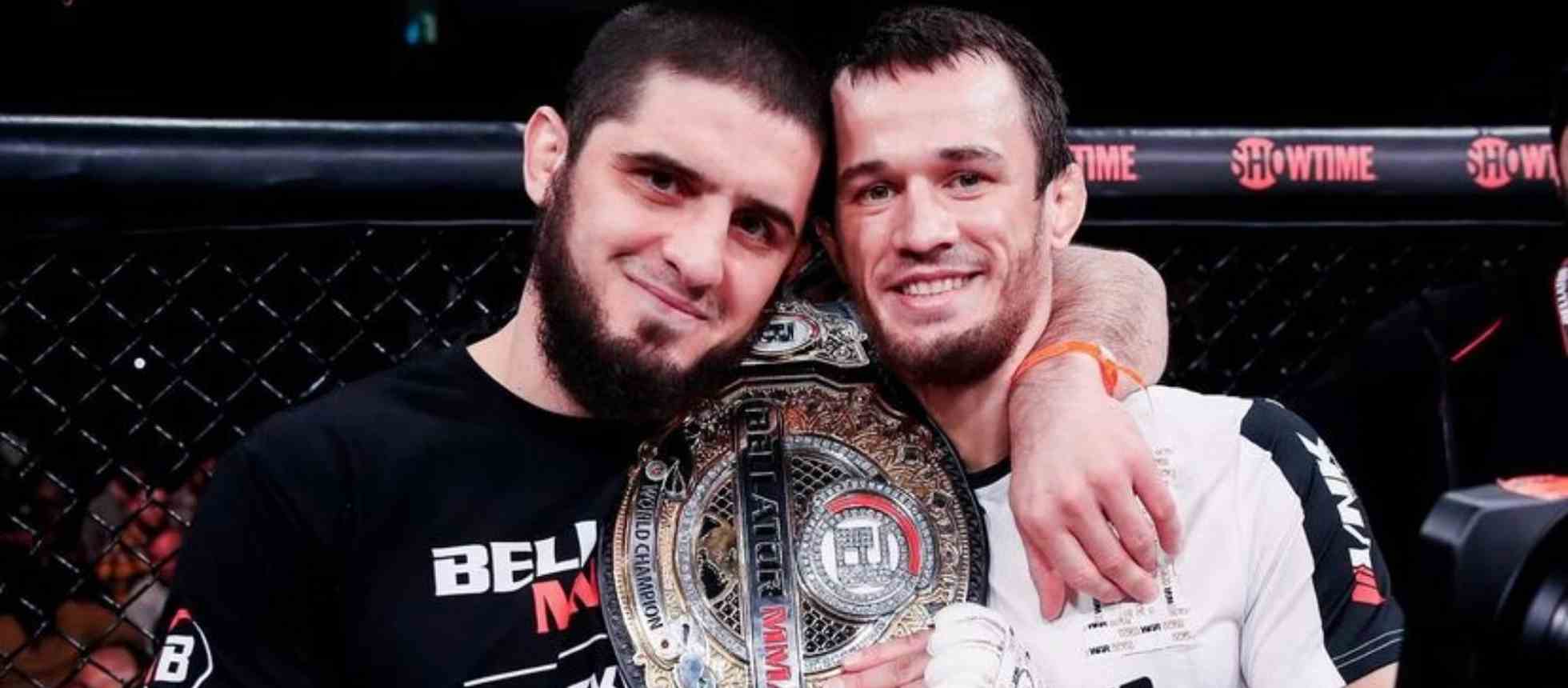 Islam Makhachev's stops Usman Nurmagomedov from welching on hilarious Bet