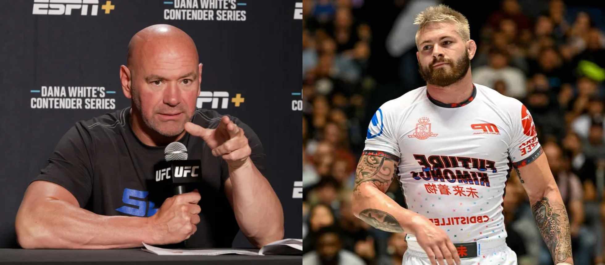 Gordon Ryan celebrates UFC Splitting with USADA prematurely