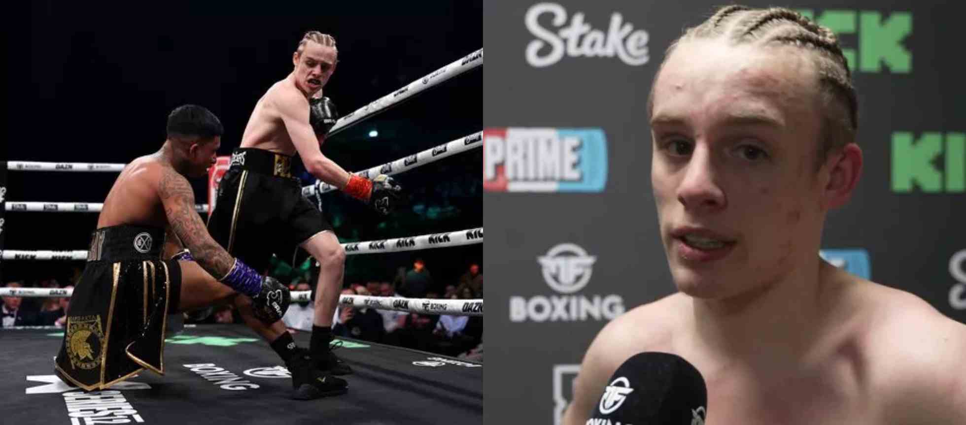 Misfits boxer hopes to cash in his V card after win