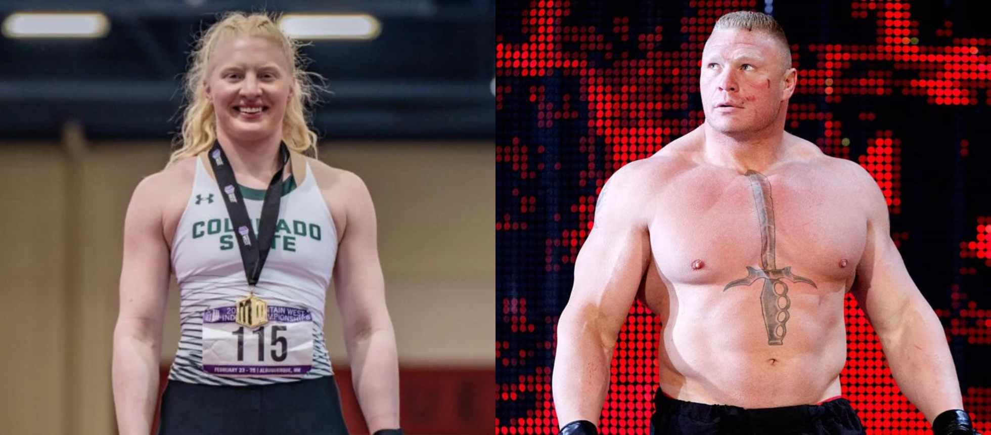 (Video) Brock Lesnar's Doppelganger Daughter Mya Breaks Her Own Shot ...