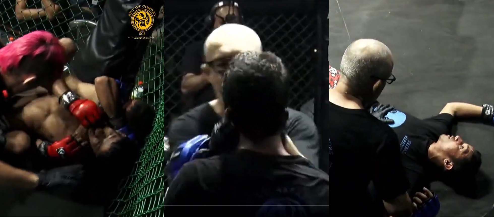 (Video) MMA star passes out after light slap from coach - after he ...