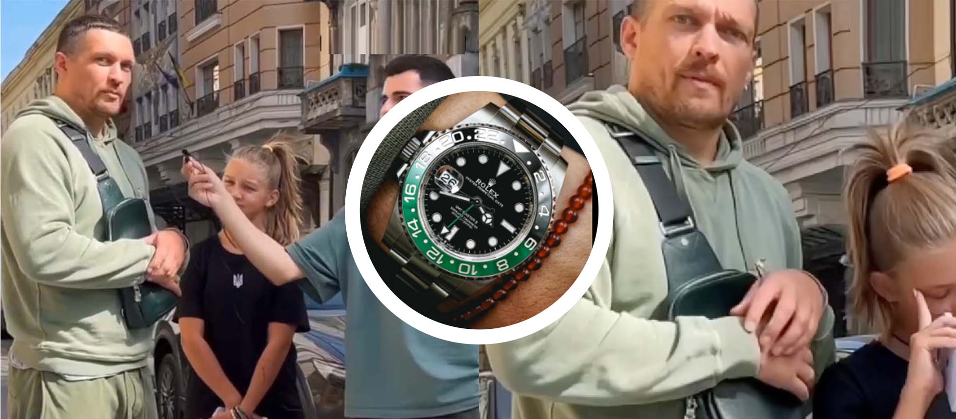 (Video) Usyk openly admits to wearing a bootleg Rolex days after ...