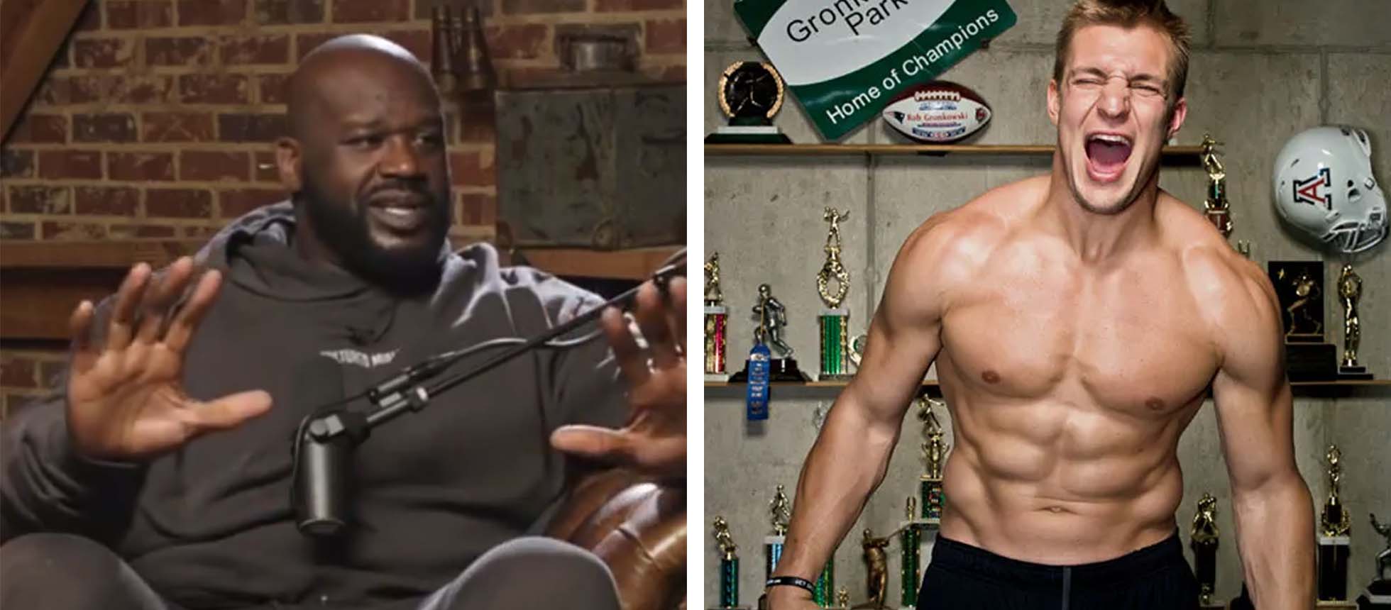 After losing to Oscar De La Hoya, Shaq wants to Box Gronk and Has ...