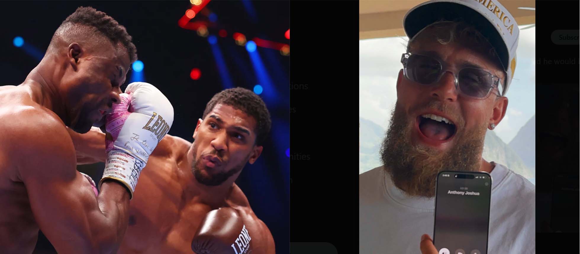 (Video) Jake Paul called out Anthony Joshua, Joshua Called Him to Set ...
