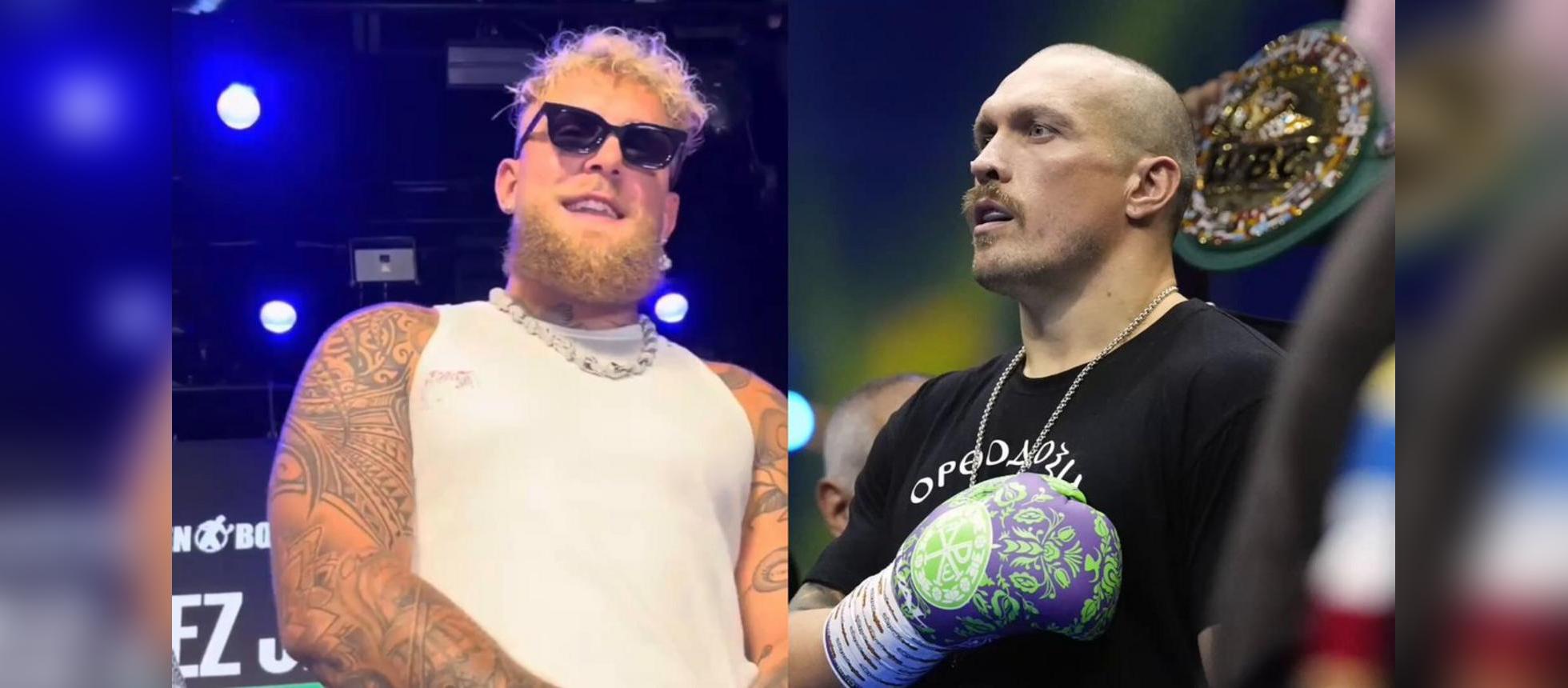 Jake Paul and Oleksandr Usyk are officially in discussions for an MMA ...