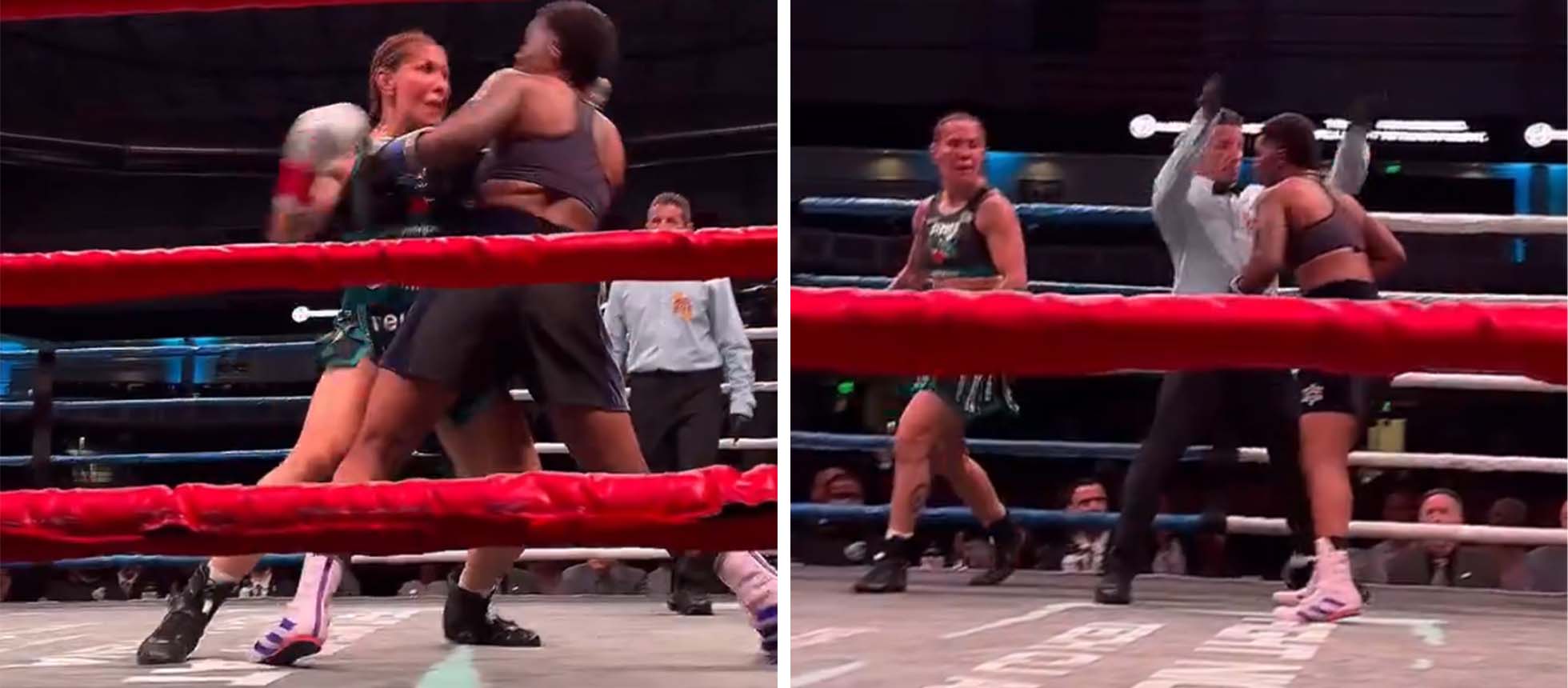 Cris Cyborg Makes Quick Work of Harris-McCray in boxing return, first ...