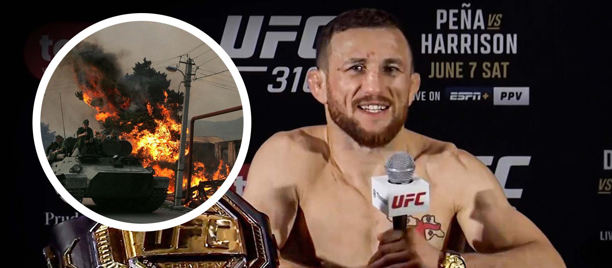 UFC Champion Merab Dvalishvili Grew Up Without Electricity Until Age 12