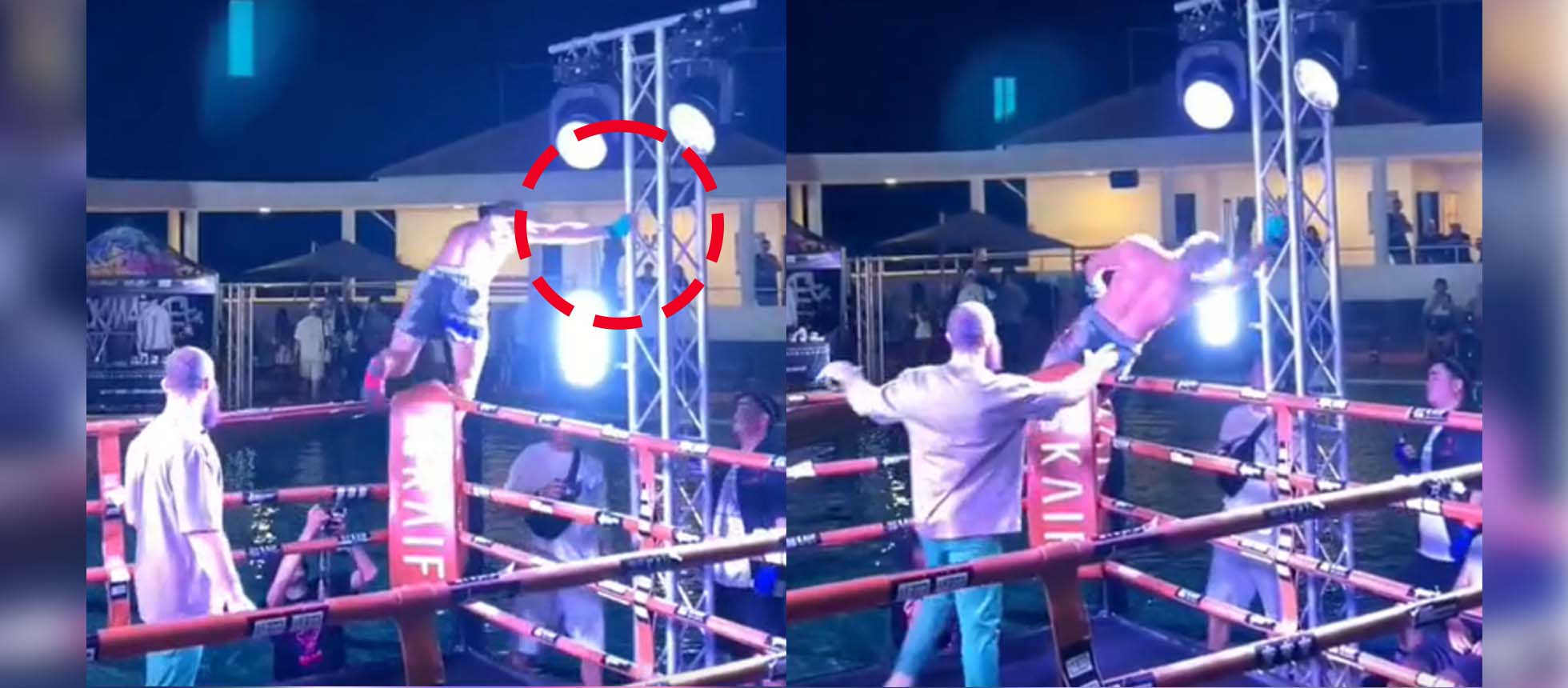 (Video) Boxer Electro-shocked Exiting Ring in"Smoke up Before You Box ...