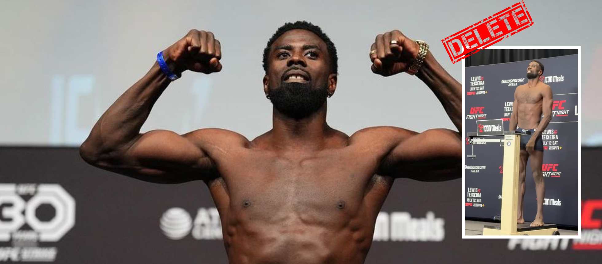 UFC deletes footage of UFC Nashville star missing weight