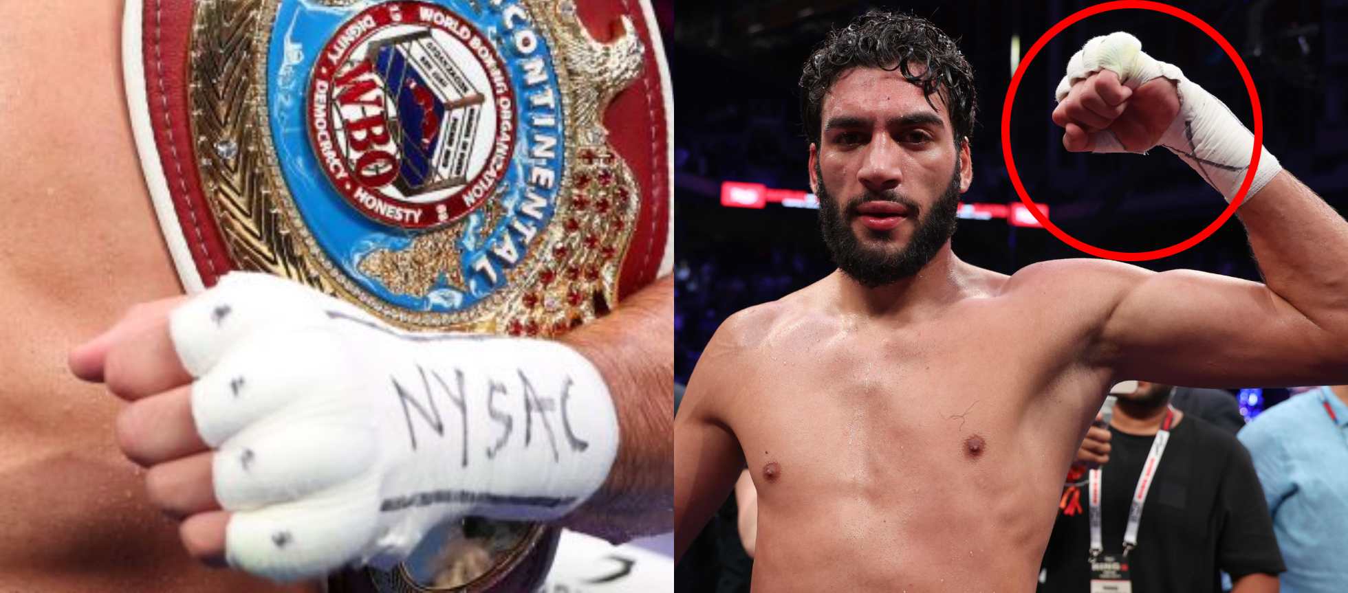 Edgar Berlanga SAYS Hamzah Sheeraz had SUSPICIOUS HANDWRAPS