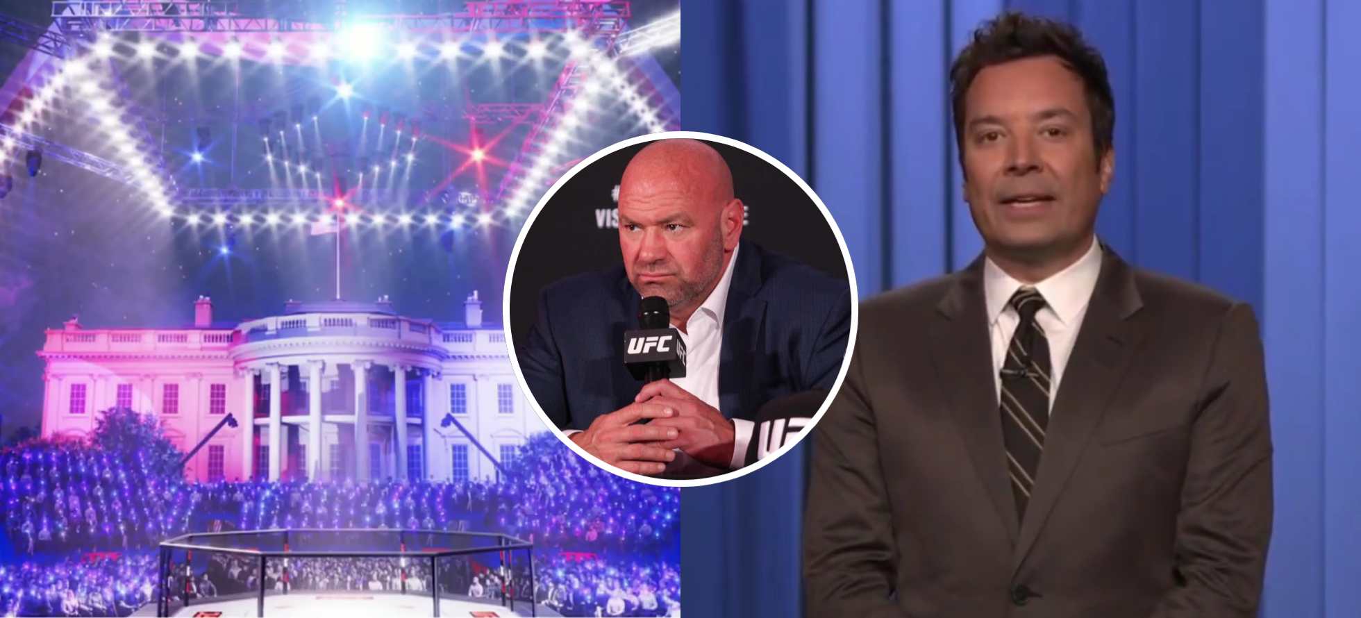Jimmy Fallon mocks UFC White House