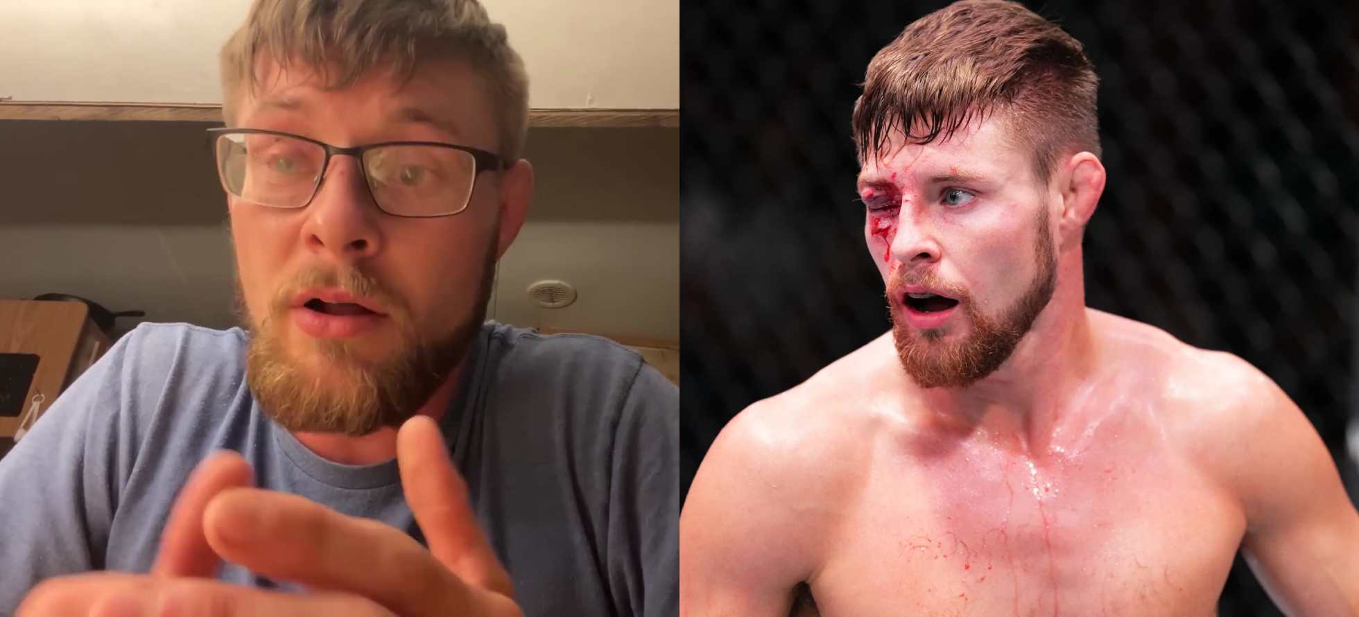 Bryce Mitchell explains how his southern drawl convinced a cage-side ...