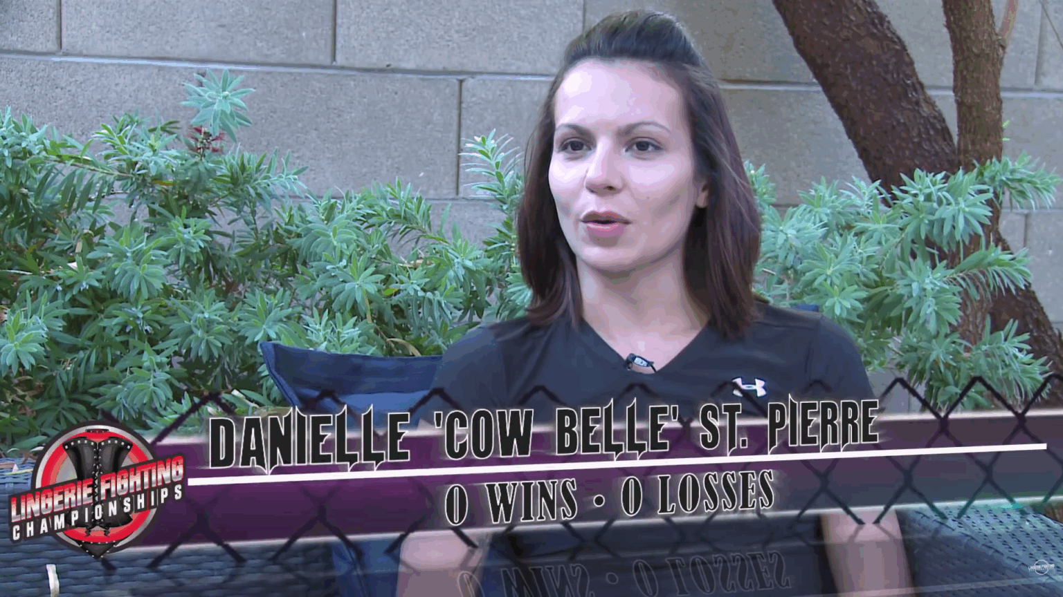 GSP's cousin Danielle allegedly competed in Lingerie FC couple years ago