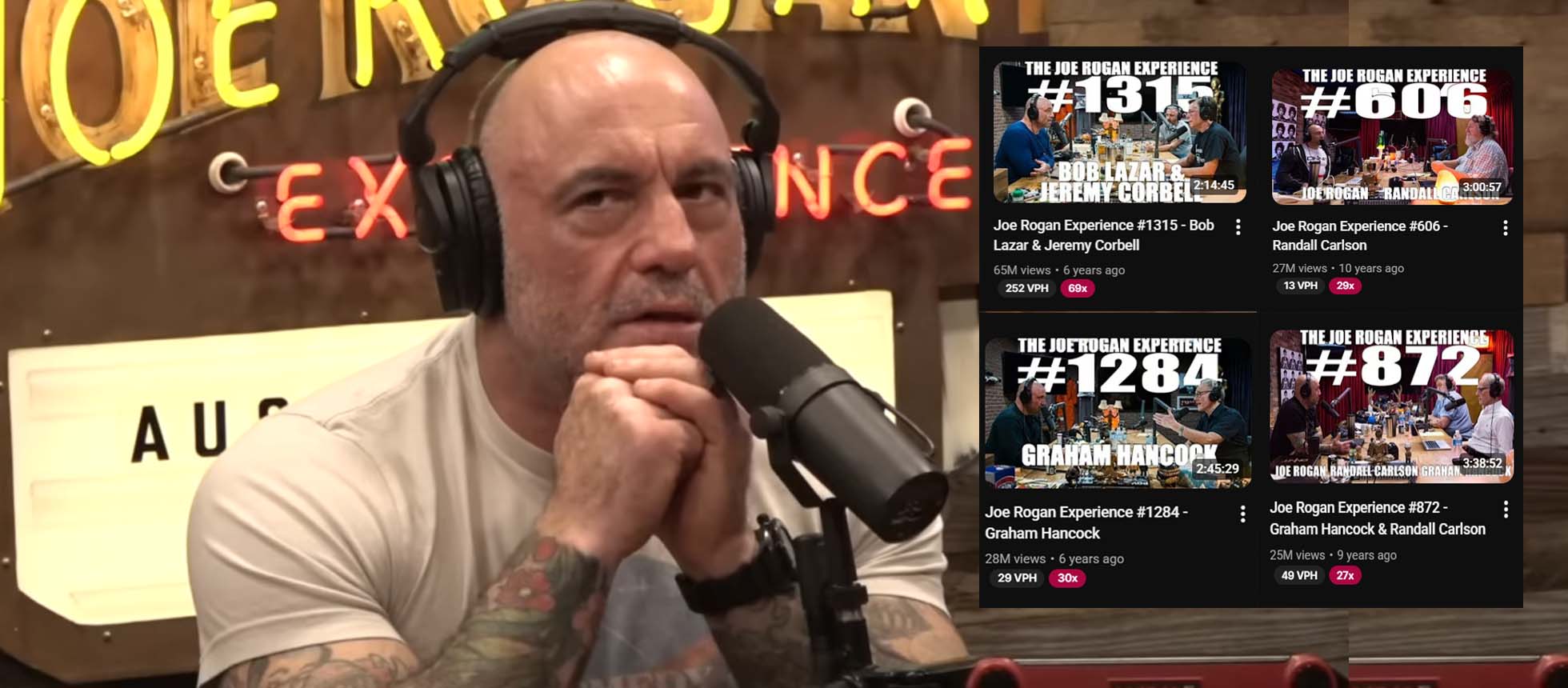 Joe Rogan Accused Of Mainstreaming Fake Archaeology, Contributing To A ...