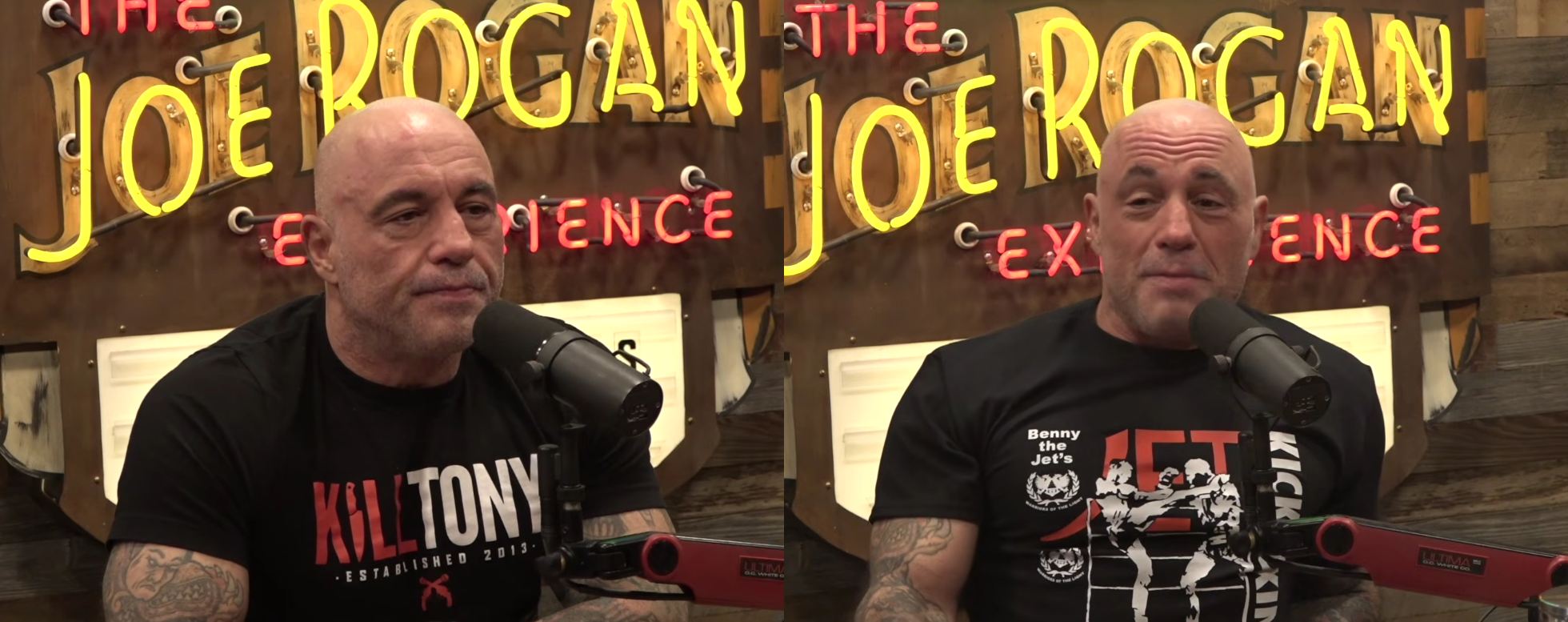 Joe Rogan Had To Change His Shirt Out In The Middle of a Podcast ...